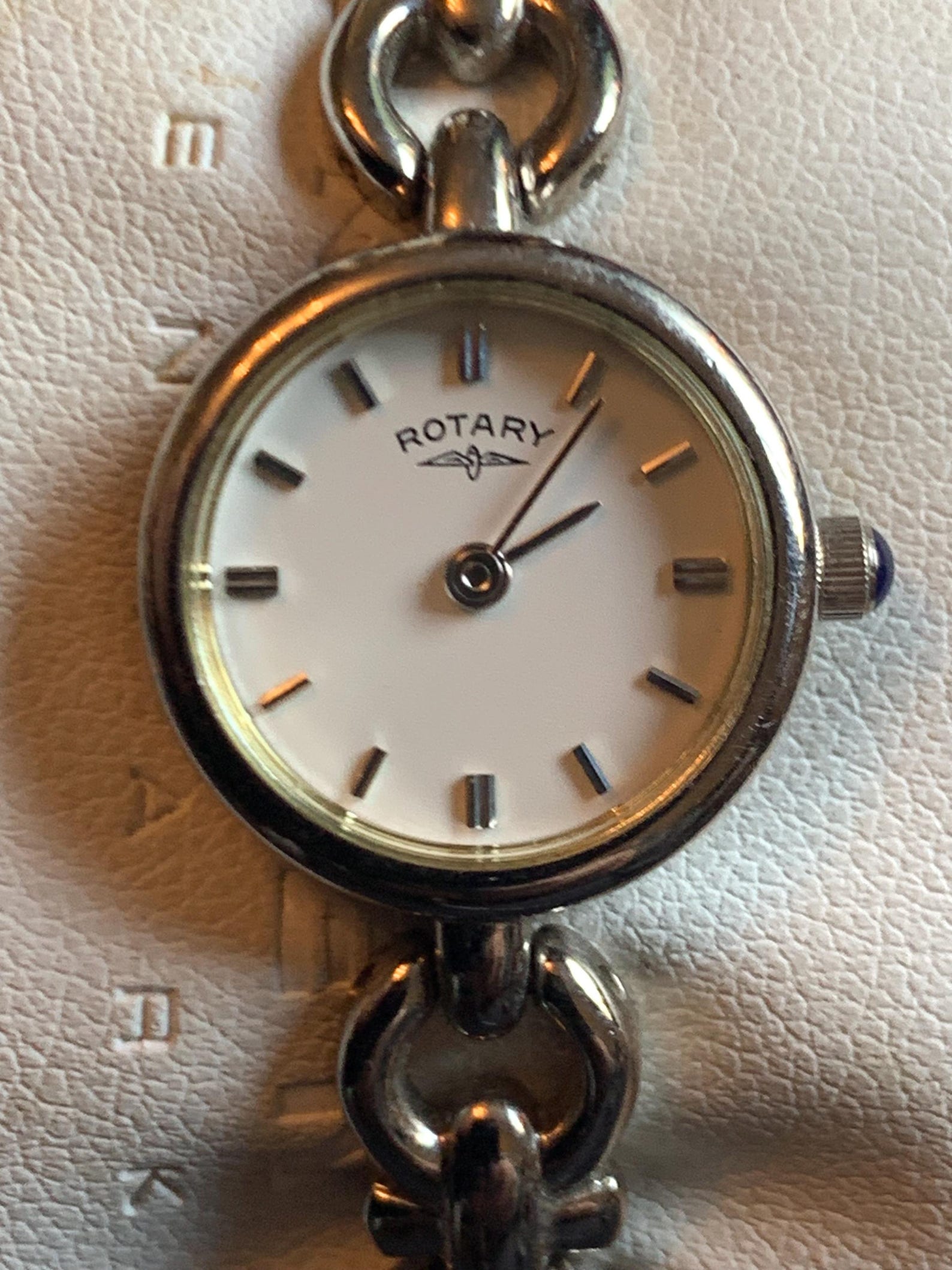 Vintage Rotary Ladies Silver Tone Watch - Etsy