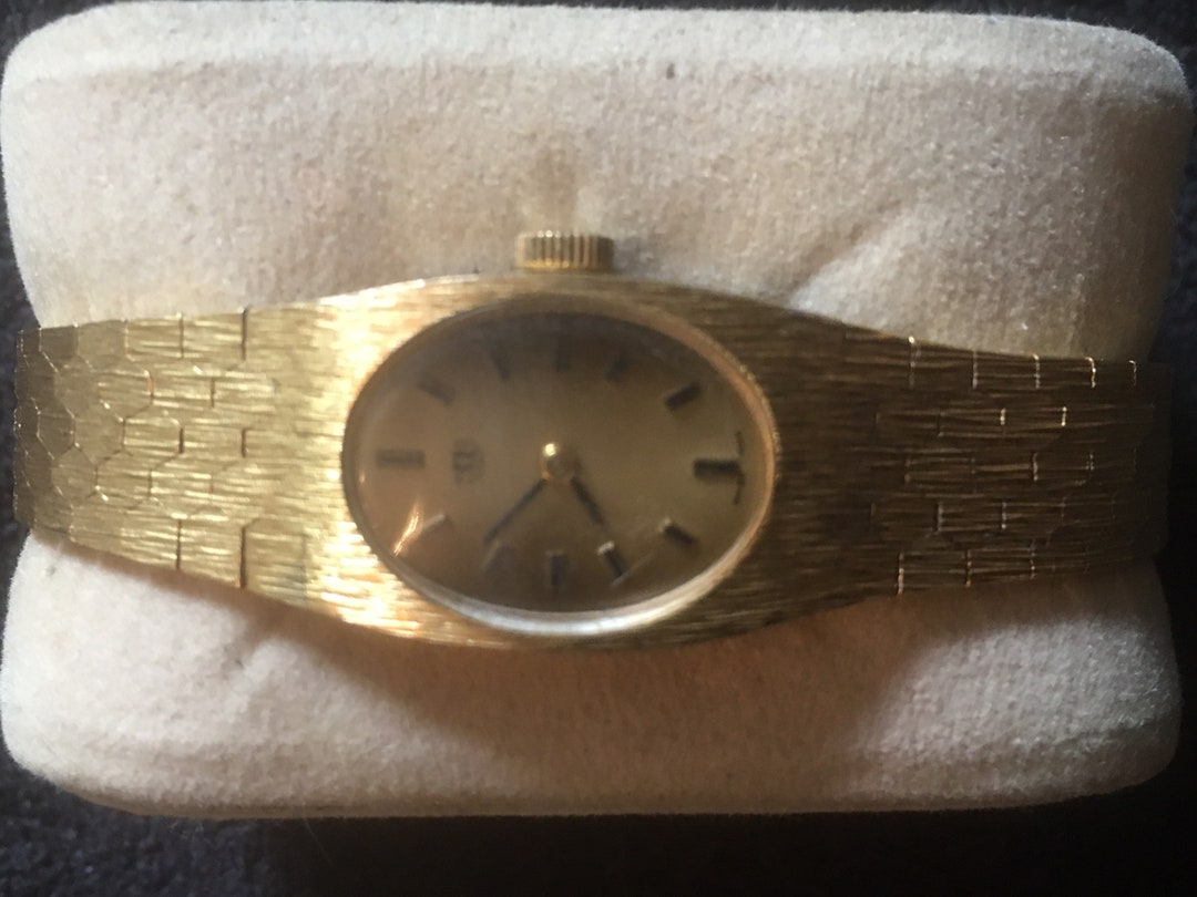 Vintage Rare WS Gold Plated Ladies Cocktail Watch - Etsy