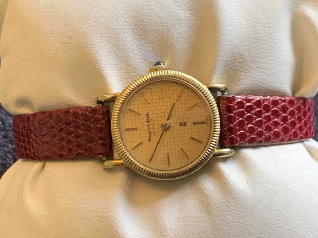 Vintage Mappin and Webb Ladies Quartz Gold Tone Watch - Etsy