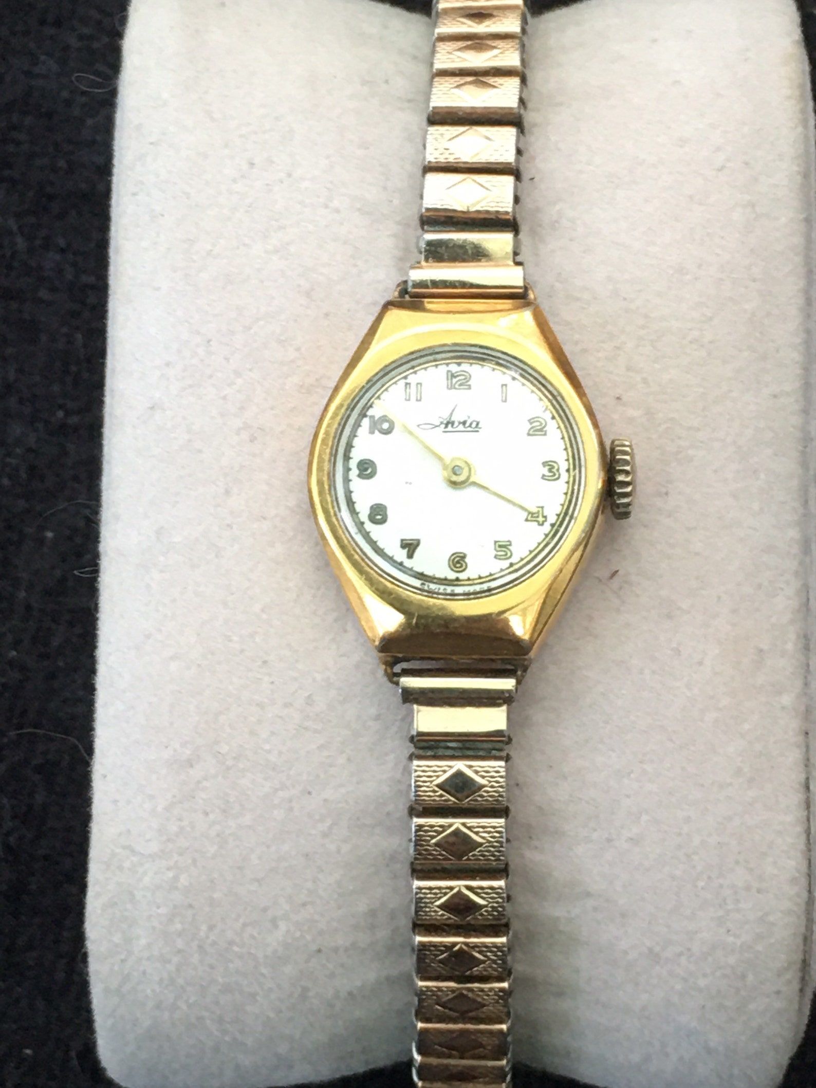 Vintage Avia Rolled Gold Ladies Watch - Etsy