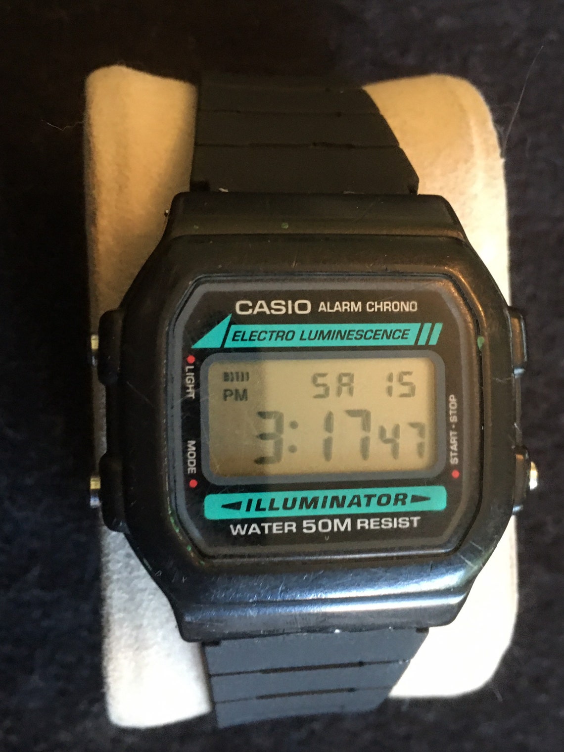 Vintage Retro Casio Alarm Chronograph Illuminator Quartz Watch - Etsy