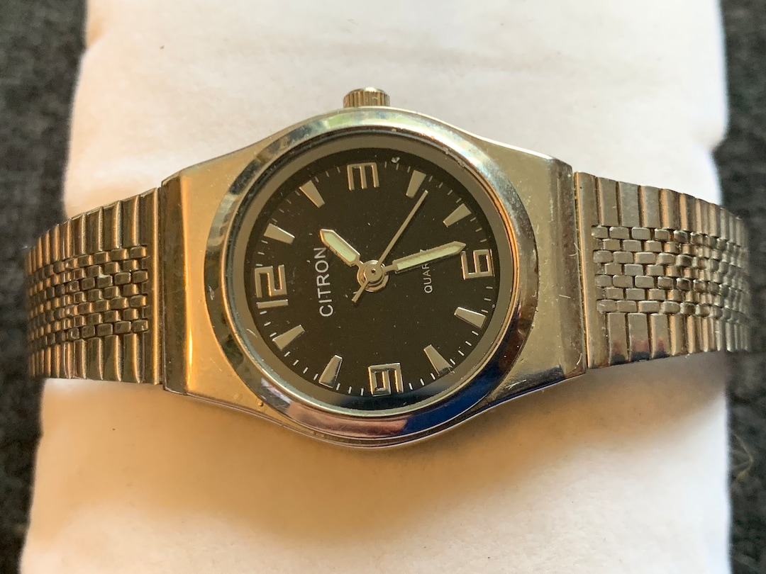 Vintage Citron International Quartz Ladies Watch - Etsy