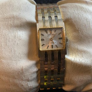 Vintage Santima Ladies Gold Plated Watch - Etsy
