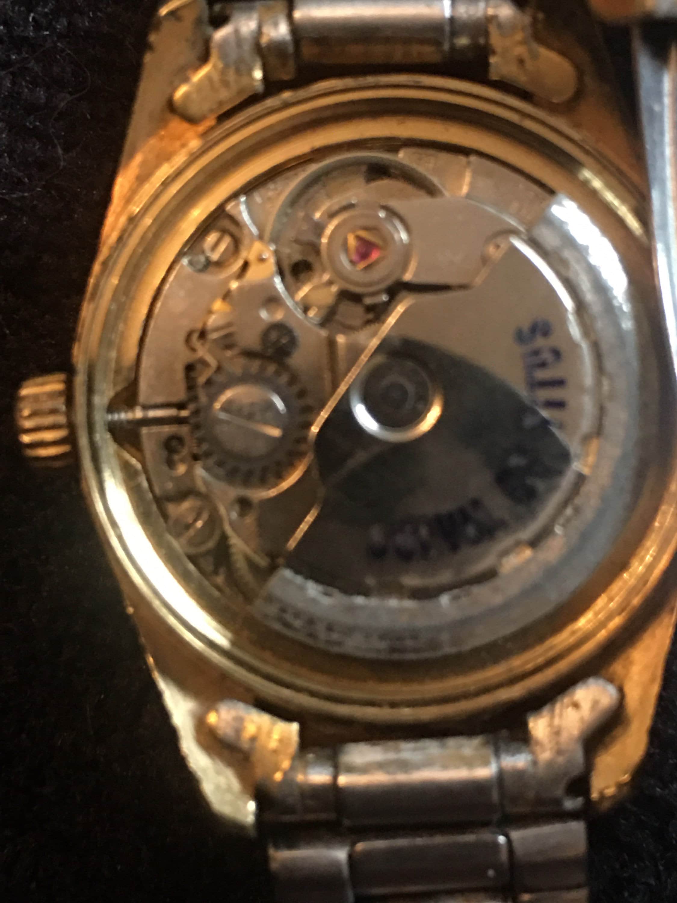 Vintage Rare Titus Automatic Gold Tone Automatic Watch - Etsy