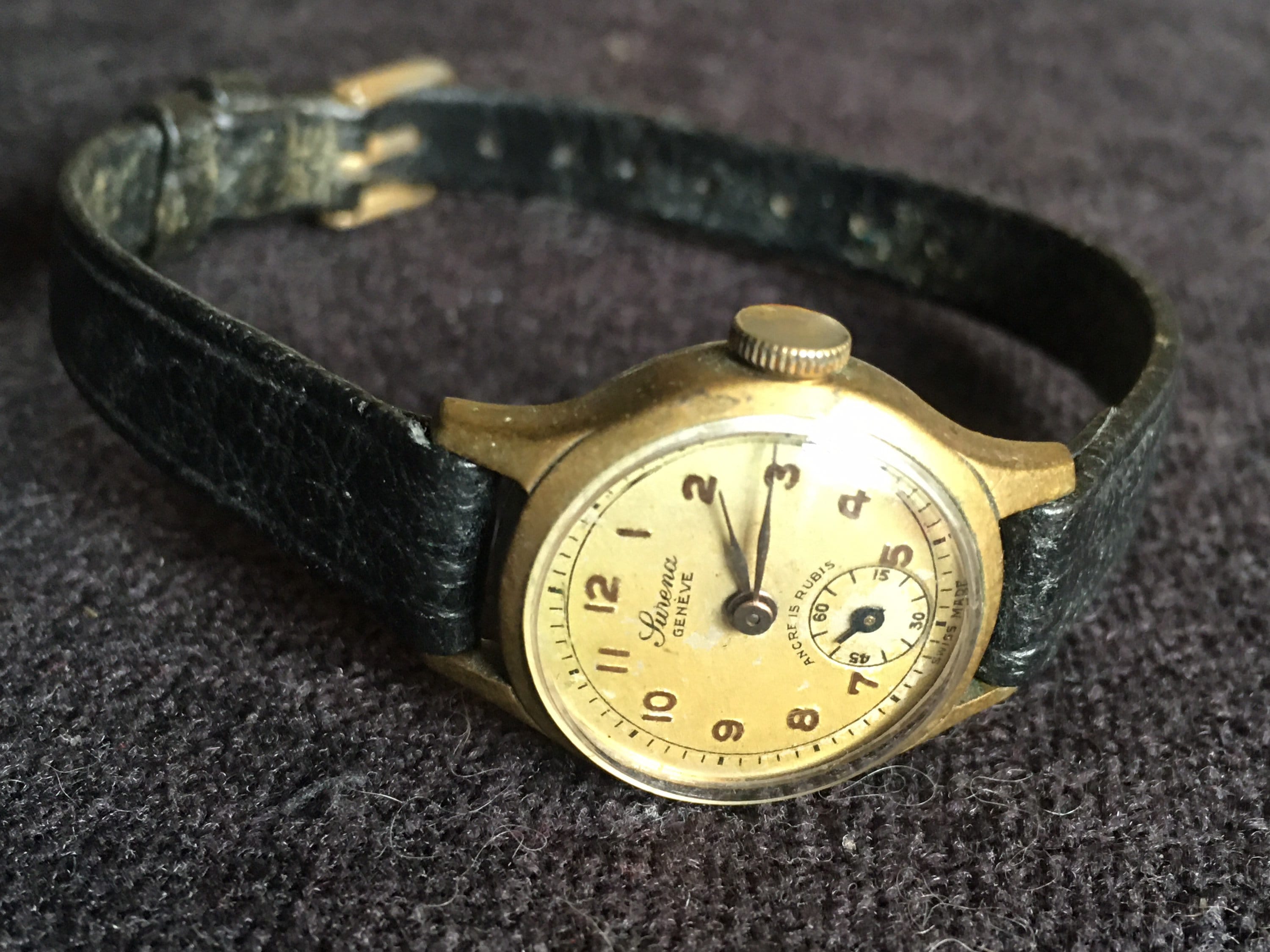 Vintage Rare Surena Gold Tone Ladies Watch - Etsy