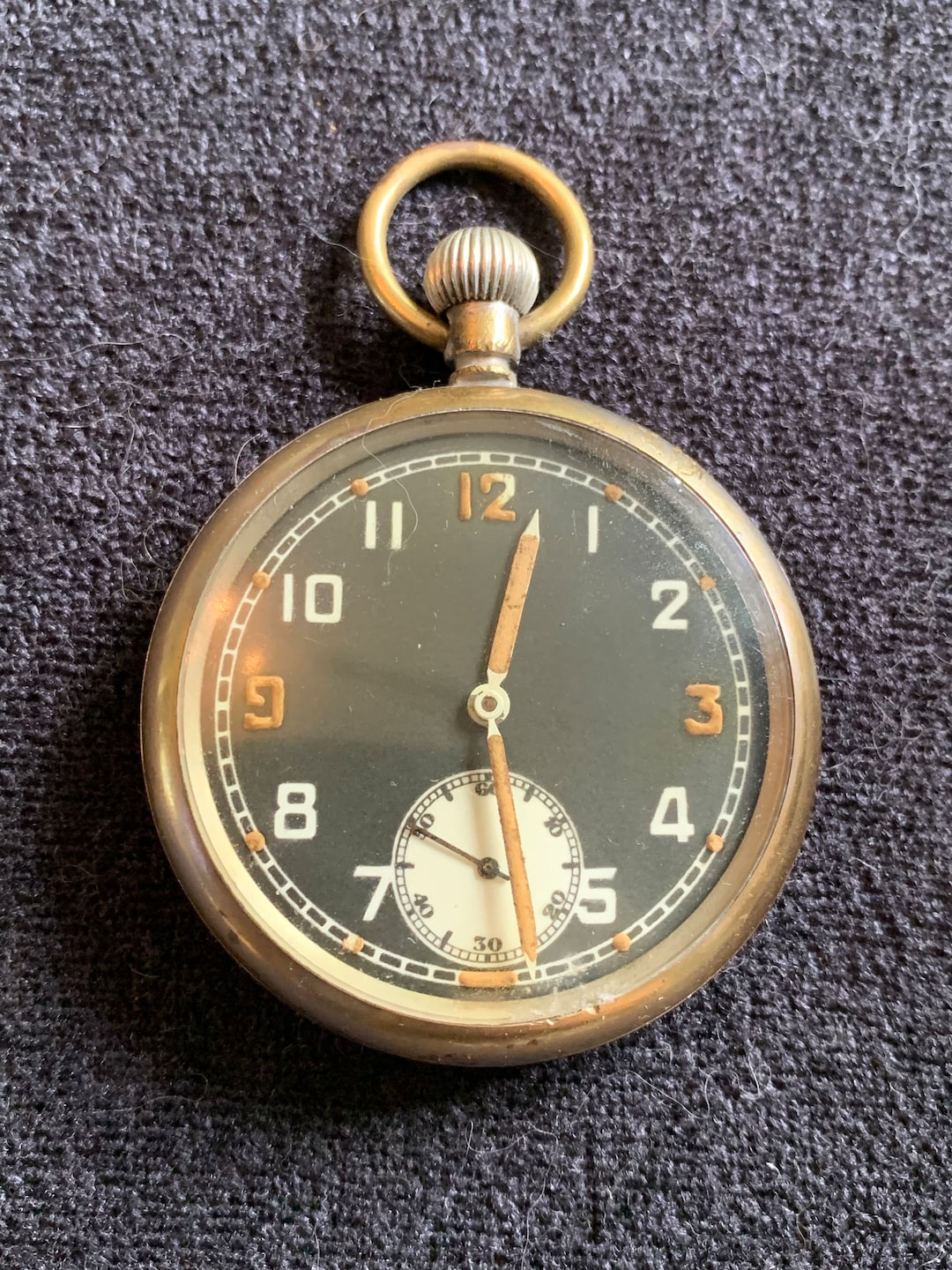 Vintage Bravingtons Swiss Made WW2 British Military Ground Forces GS TP ...
