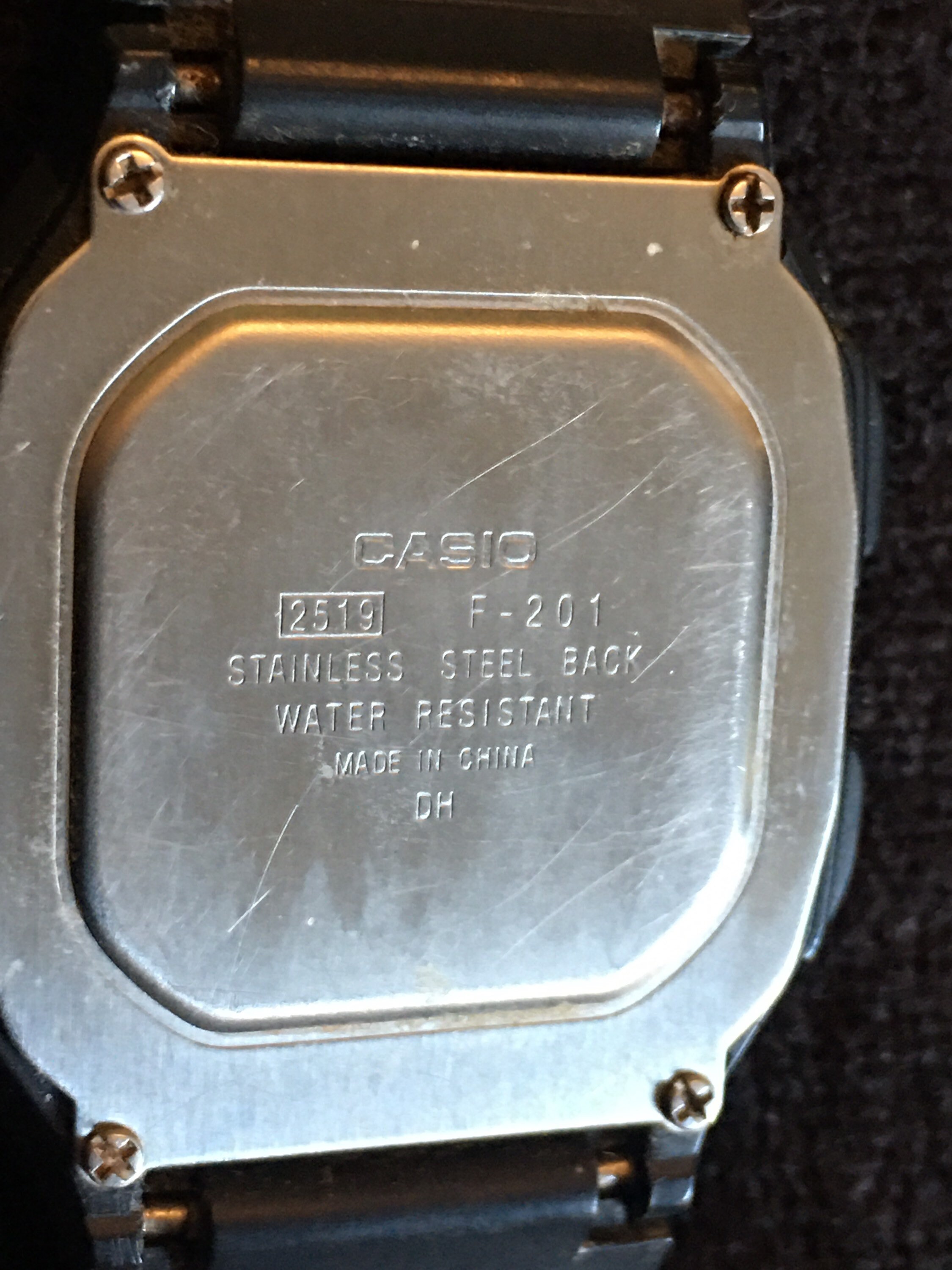 Vintage Casio F 201 Illuminator Digital Quartz Watch - Etsy