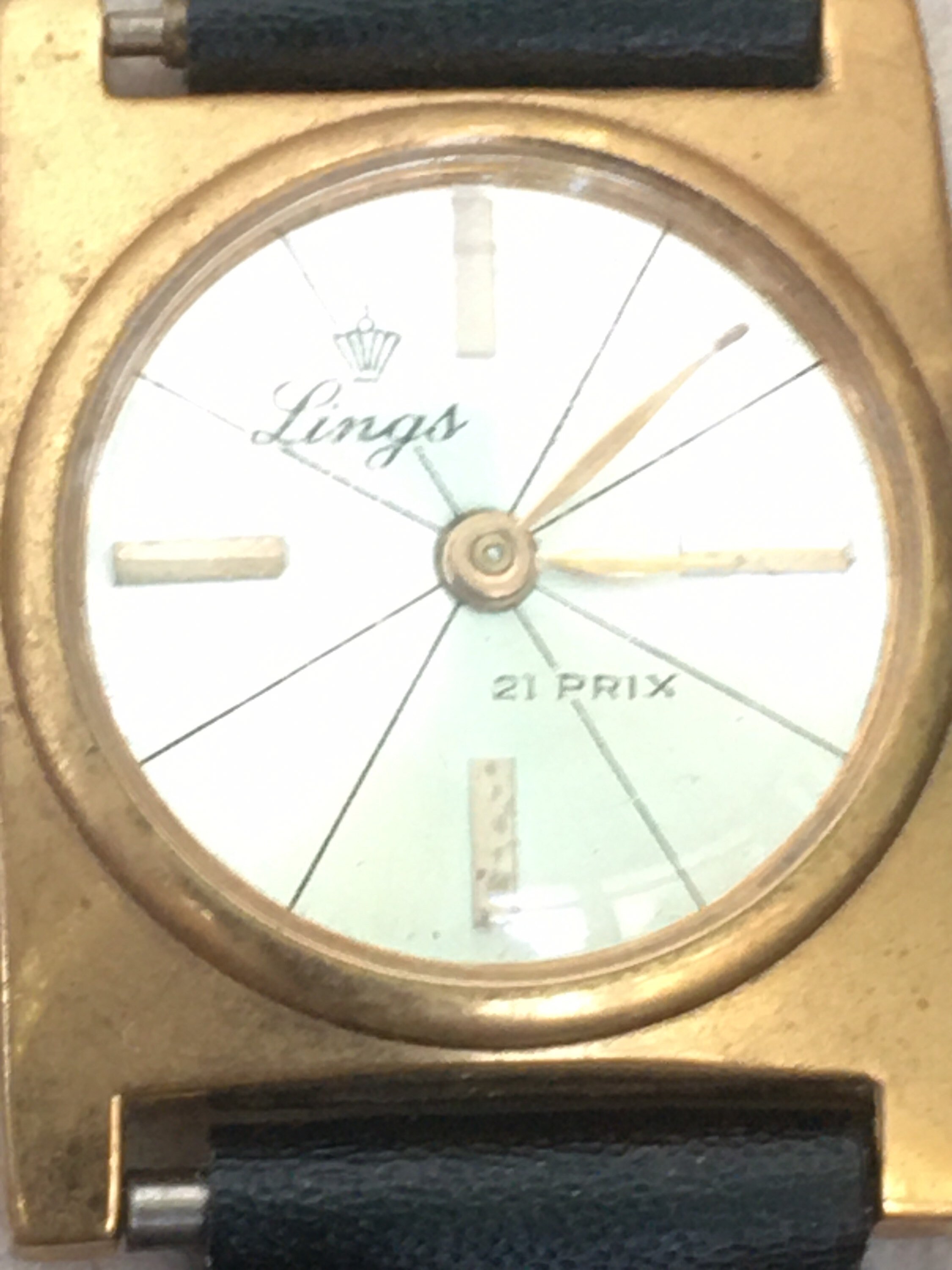 Vintage Lings Gold Plated Ladies Watch - Etsy