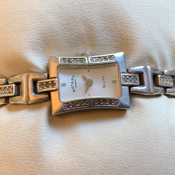 Rotary Sterling Silver Watch - Etsy