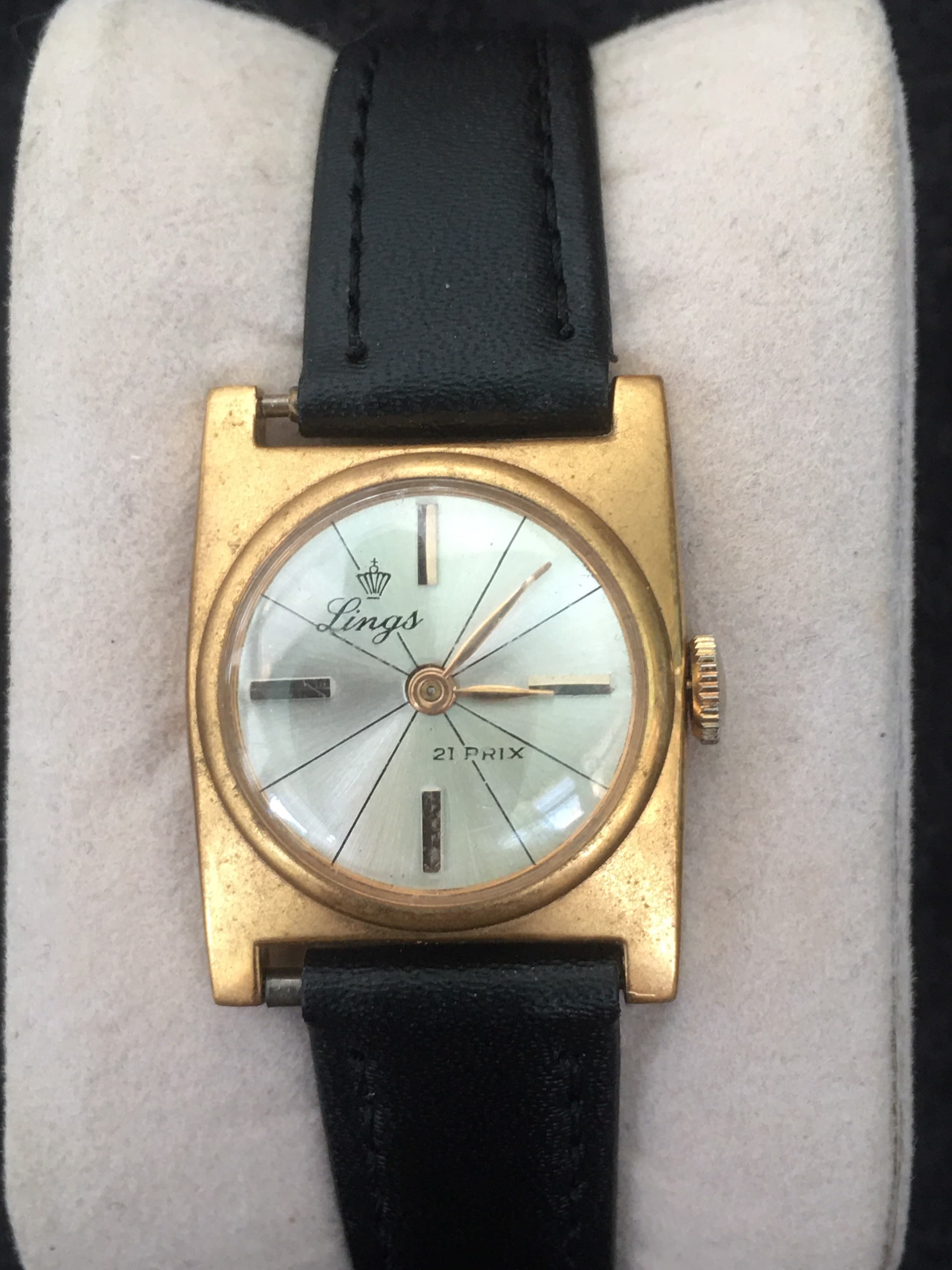 Vintage Lings Gold Plated Ladies Watch - Etsy