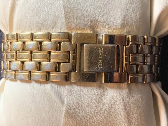 Vintage Seiko Quartz Gold tone Mens watch - Gem