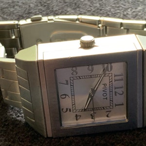 Rare Dual Faced Pivot Tank Style Mens Watch - Etsy UK