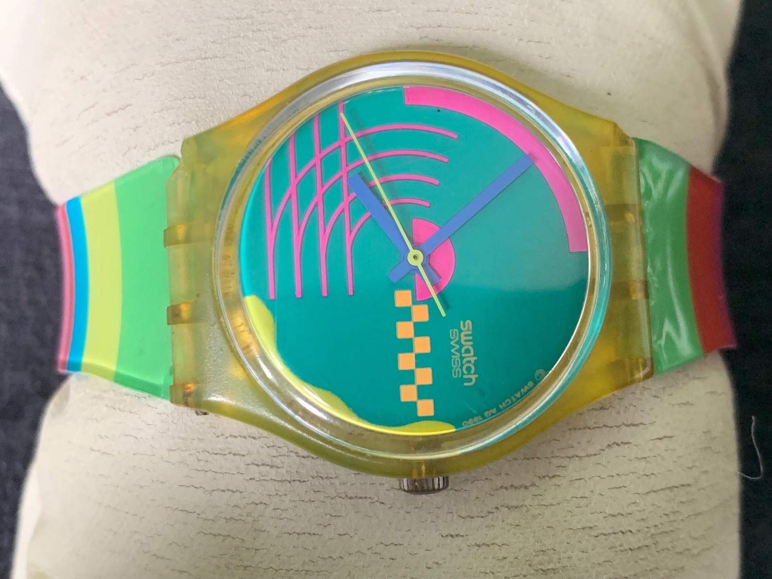 Vintage Very Rare Swatch Watch GJ104 Honor Ride 1990 - Etsy