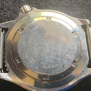 Vintage Casio Divers Style MD 708 Men’s Silver Tone Watch - Etsy