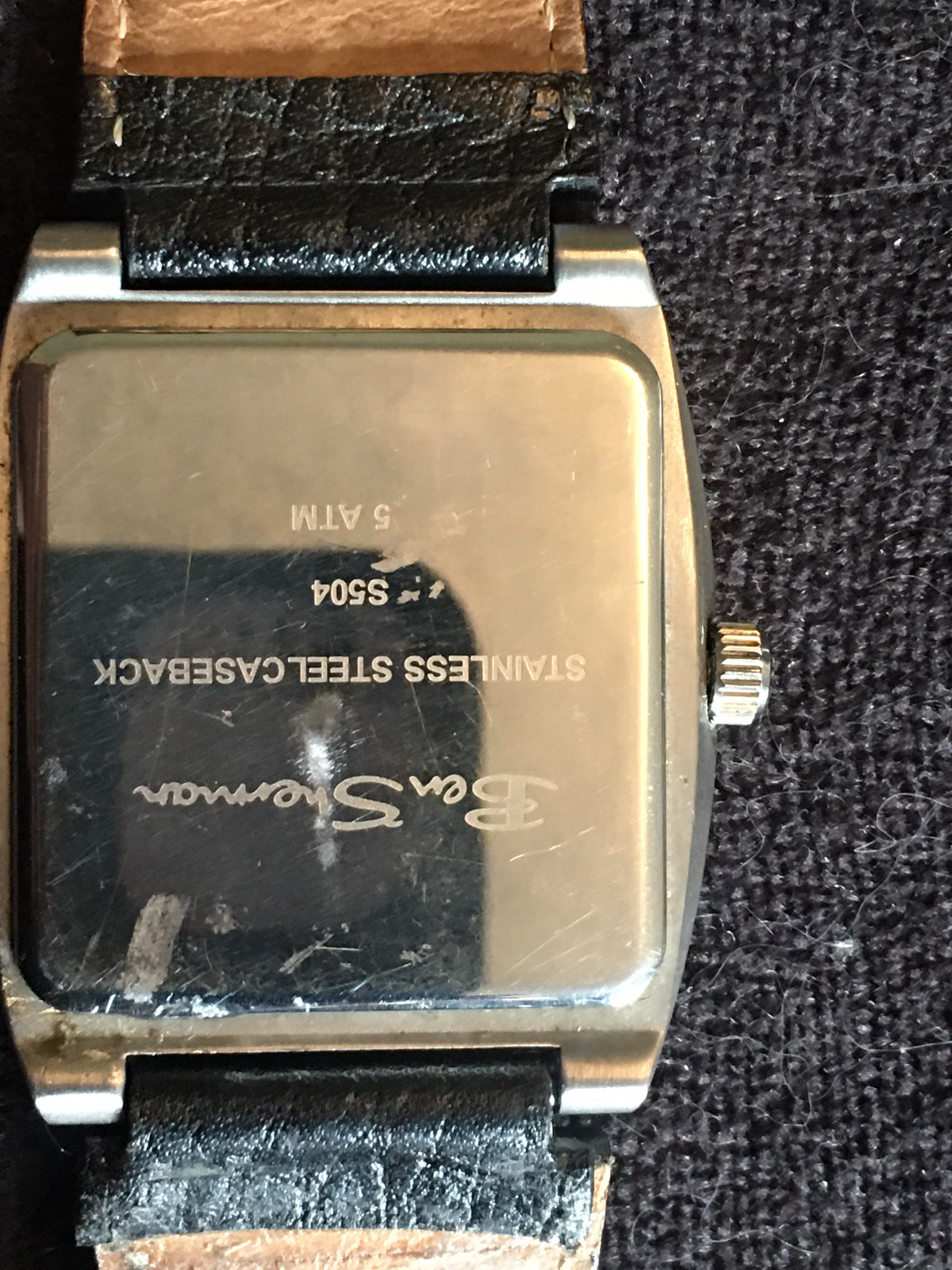 Vintage Ben Sherman Tank Style Quartz Watch - Etsy