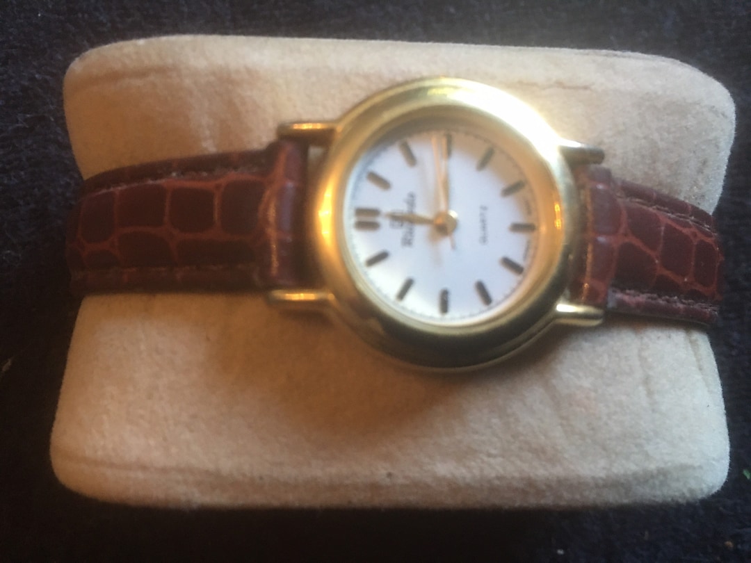 Vintage Ricardo Ladies Gold Tone Watch - Etsy