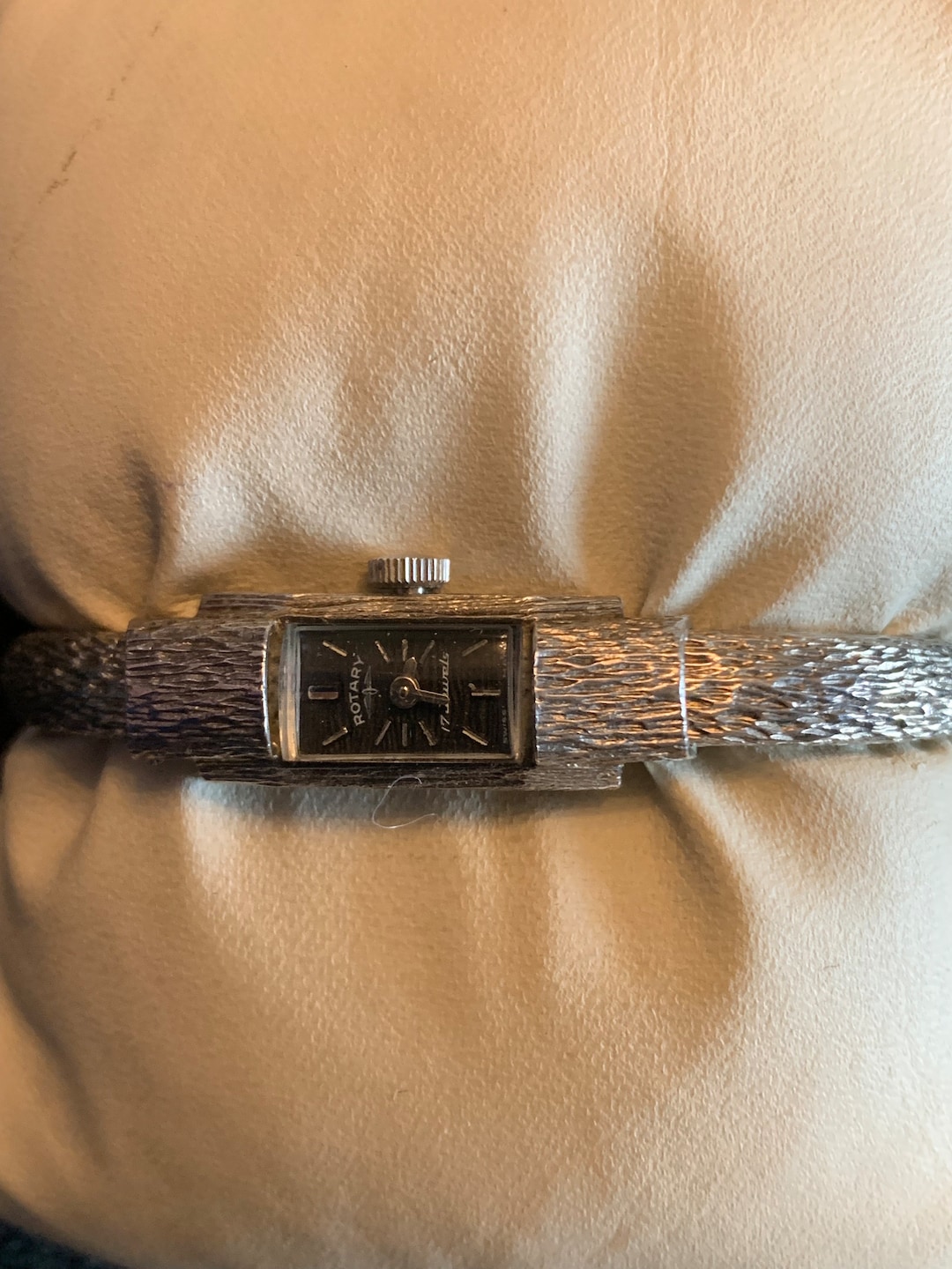Vintage Very Rare Sterling Silver Ladies Rotary Bangle Cocktail Watch ...
