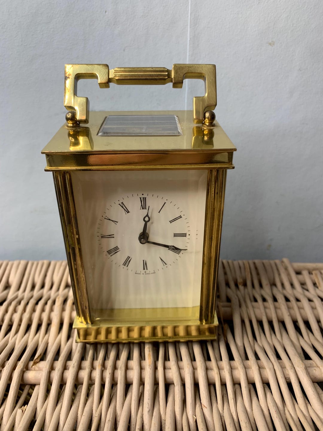 Vintage Japy Freres 8 Day French Carriage Clock Retailed by Lionel Peck ...