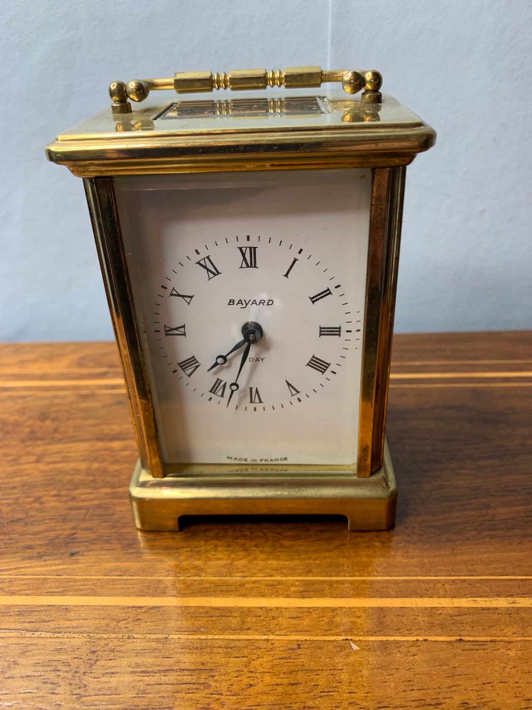 Vintage Bayard Brass 8 Day Carriage Clock - Etsy