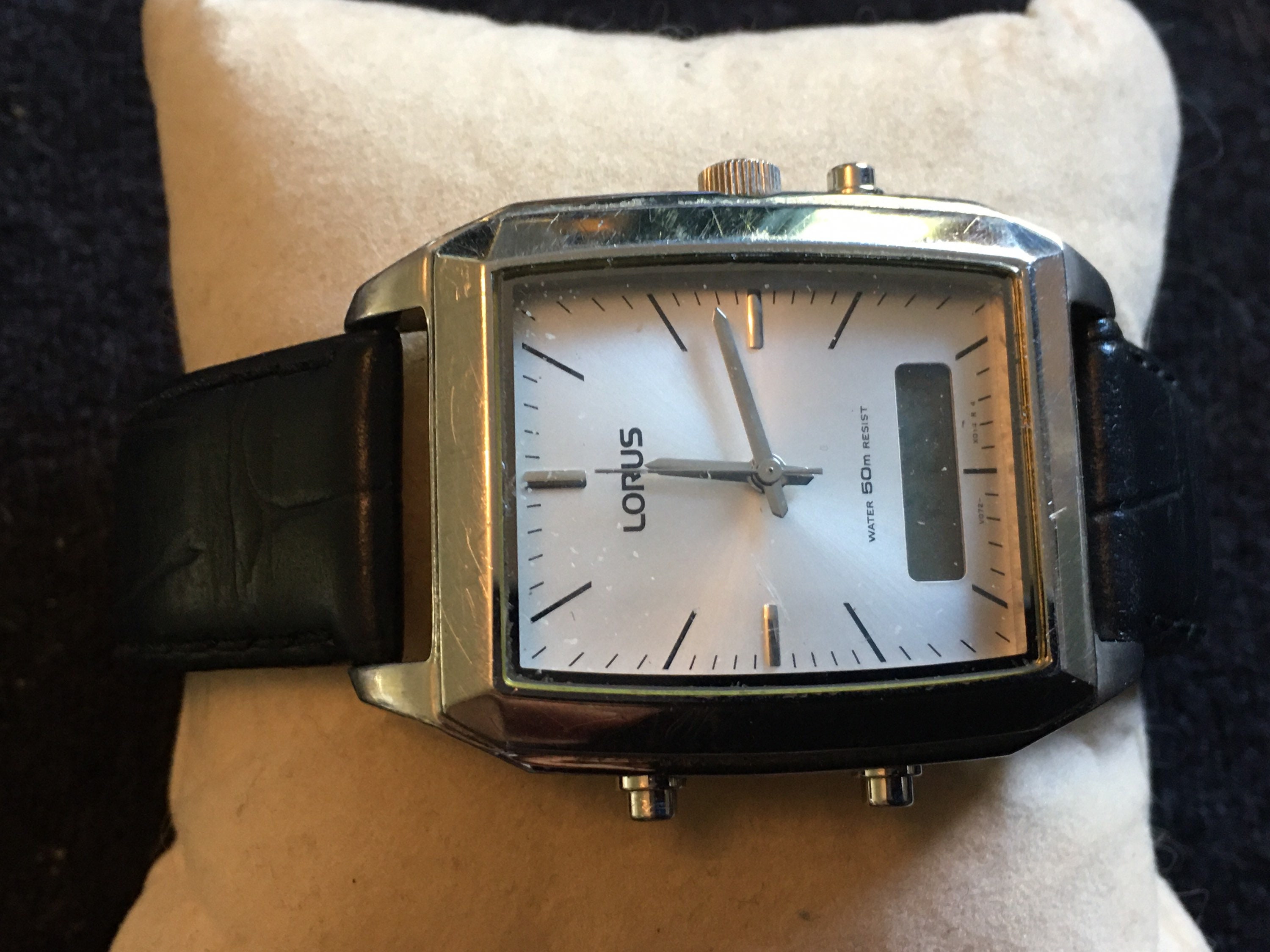 Vintage Lorus Tank Style Quartz Watch - Etsy