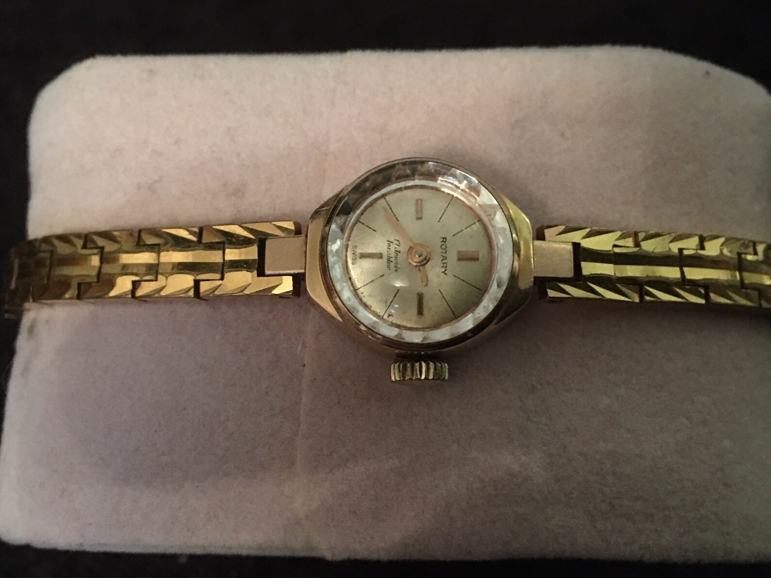 Vintage Rotary incabloc 17 Jewel ladies watch | Etsy