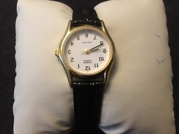 Vintage Casio ladies Gold tone Cocktail watch - Gem