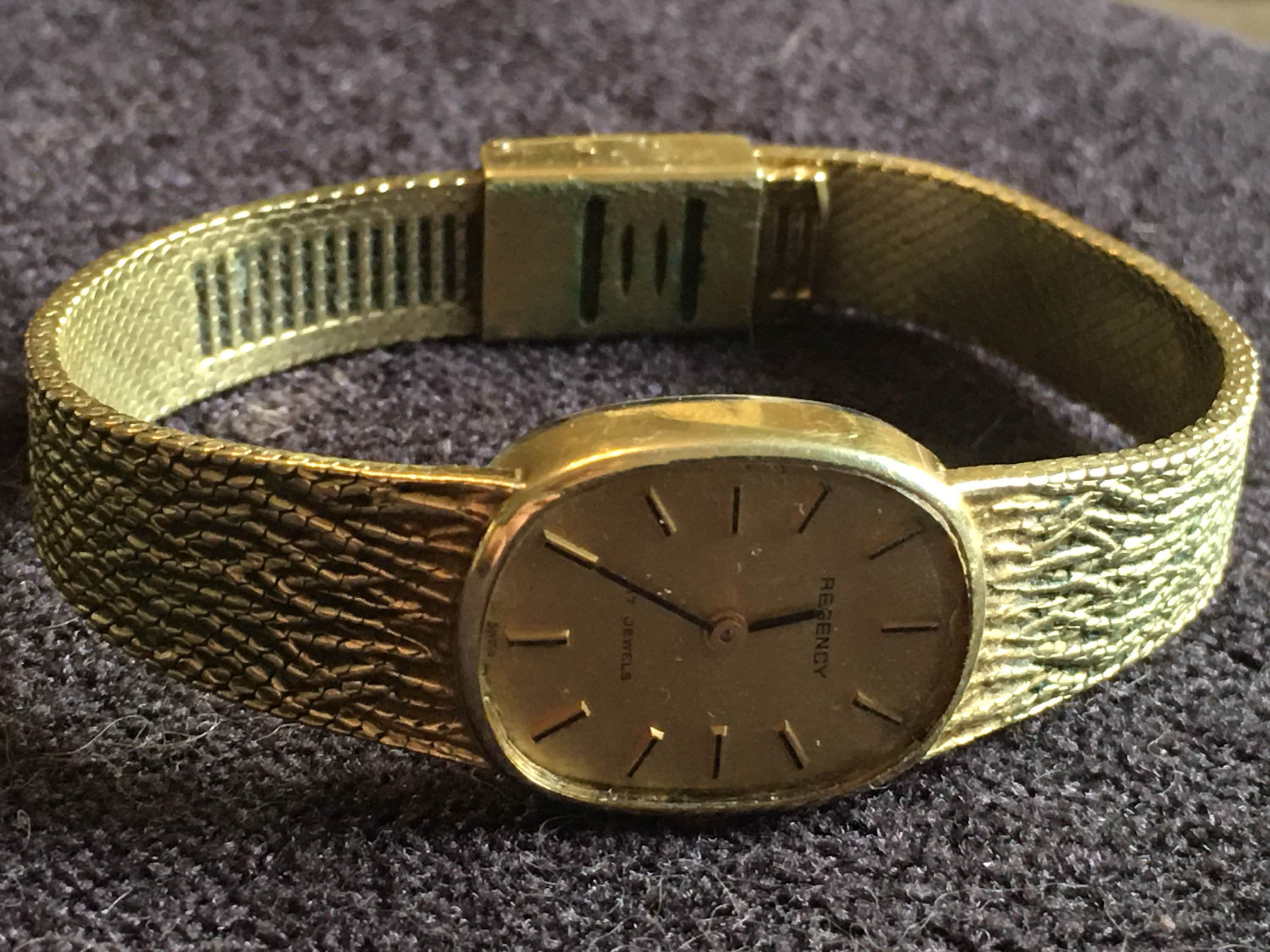 Vintage Regency Ladies Gold Plated Watch - Etsy