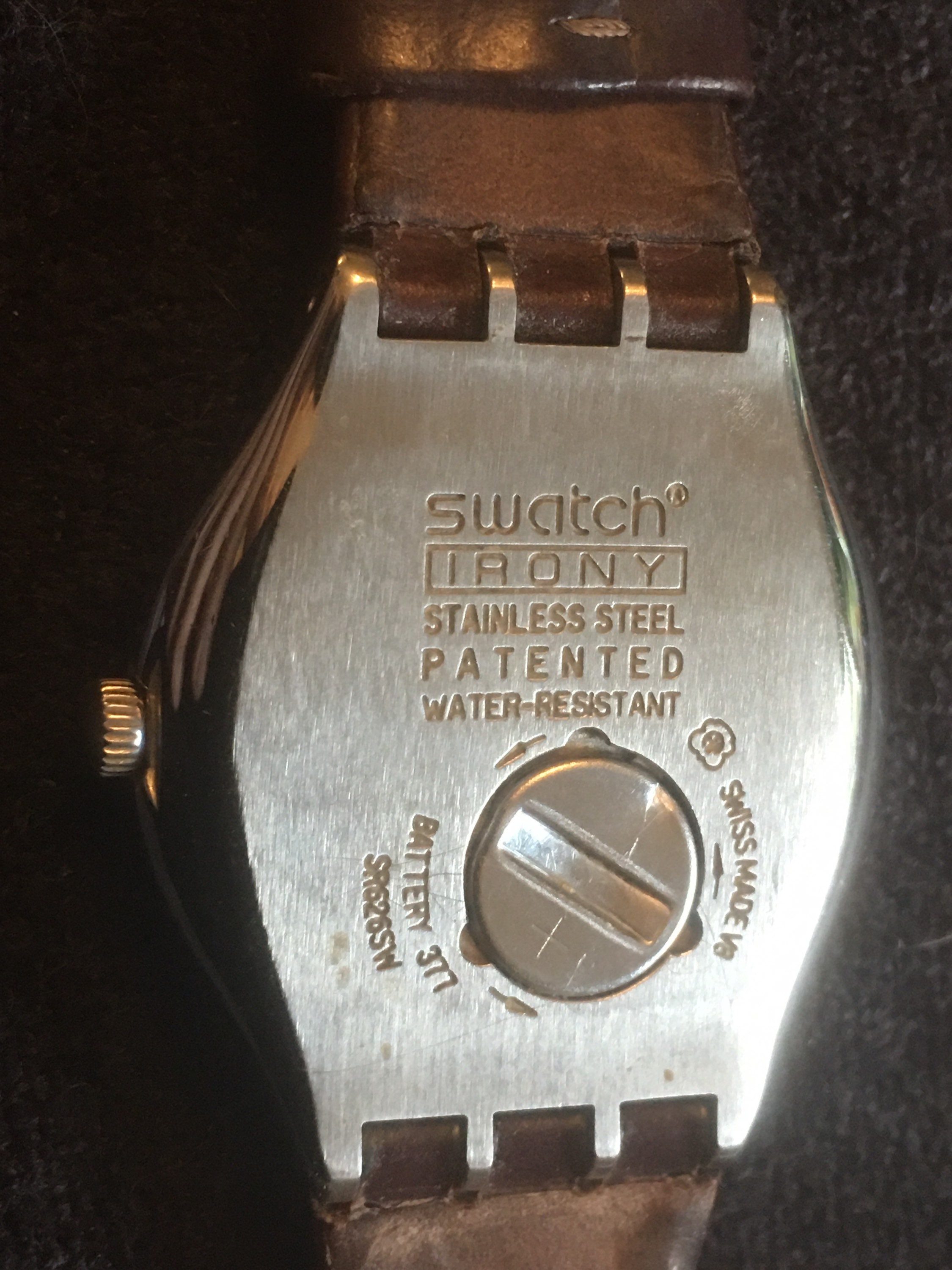 Vintage Rare Swatch Irony Stainless Steel Unisex Silver Tone - Etsy