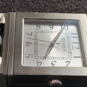 Rare Dual Faced Pivot Tank Style Mens Watch - Etsy UK