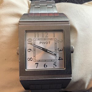 Rare Dual Faced Pivot Tank Style Mens Watch - Etsy UK