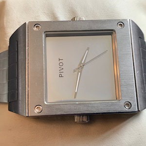 Rare Dual Faced Pivot Tank Style Mens Watch - Etsy UK