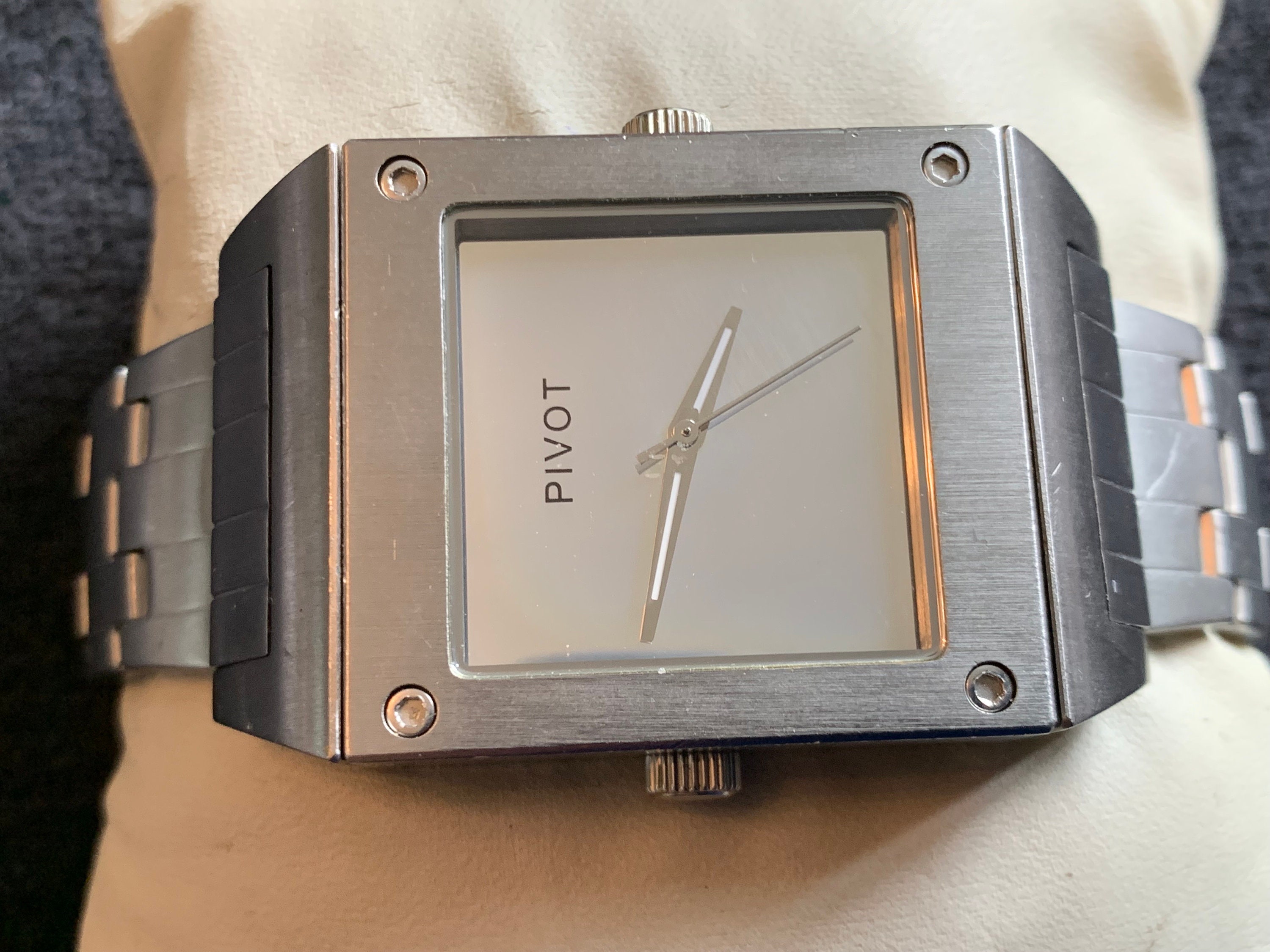 Rare Dual Faced Pivot Tank Style Mens Watch - Etsy UK