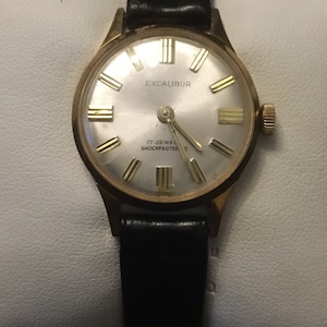 Vintage Rare Excalibur 17 Jewel Ladies Silver Cocktail Watch - Etsy UK