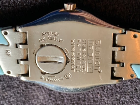 Vintage Swatch Irony Stainless Steel ladies Silver to… - Gem