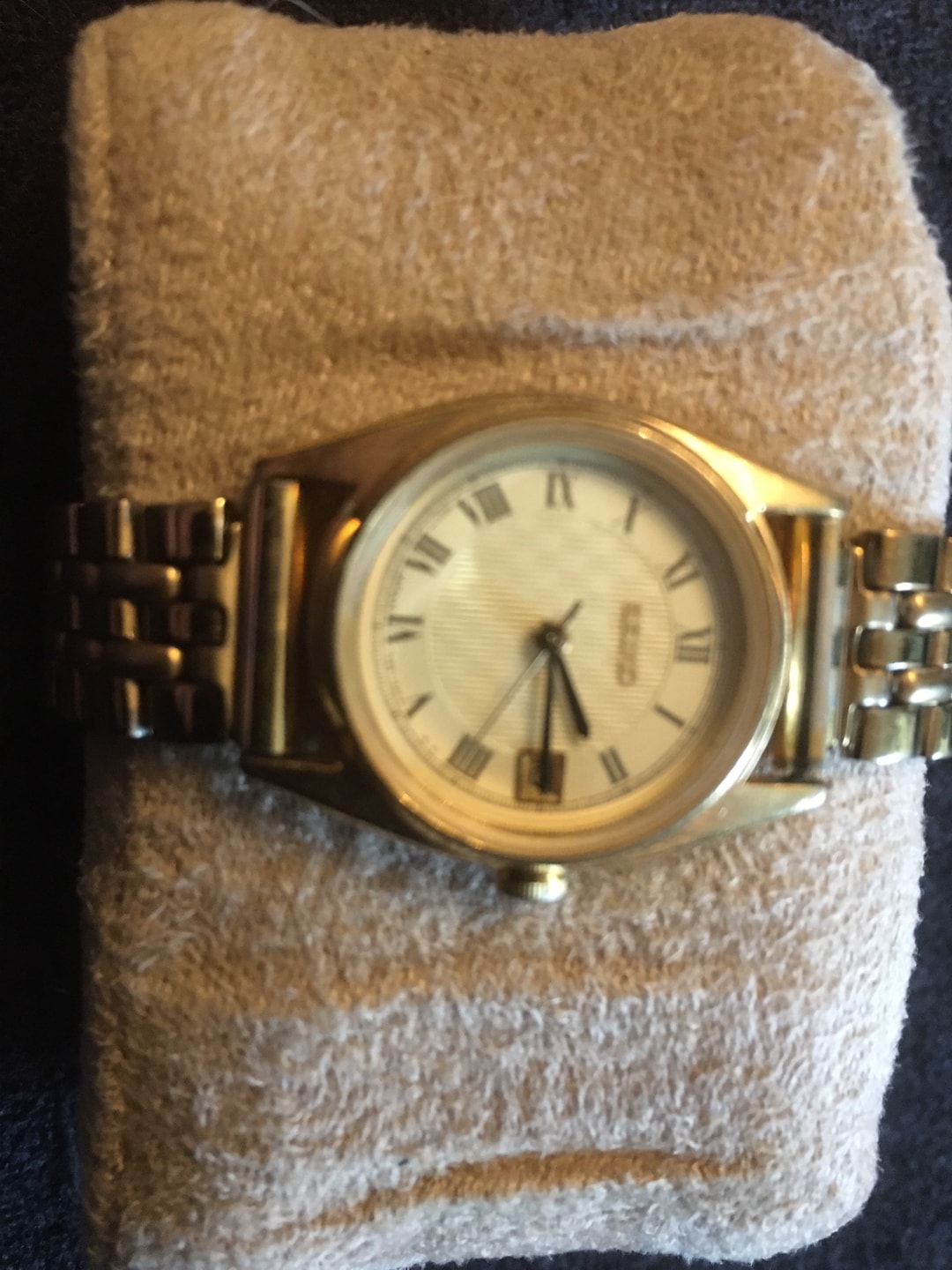 Vintage Seiko SQ Gold Tone Quartz Watch White Face - Etsy