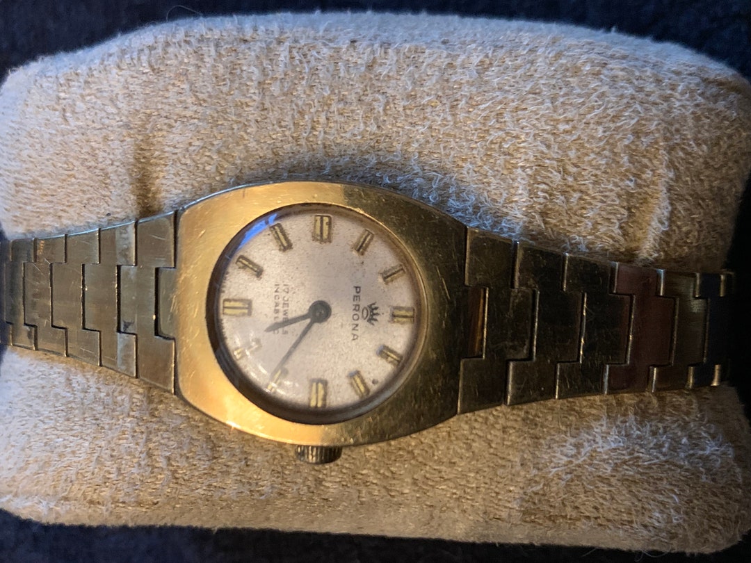 Vintage Perona Turtle Case Ladies Watch - Etsy