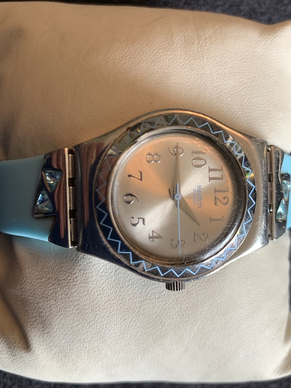 Vintage Swatch Irony Stainless Steel ladies Silver to… - Gem