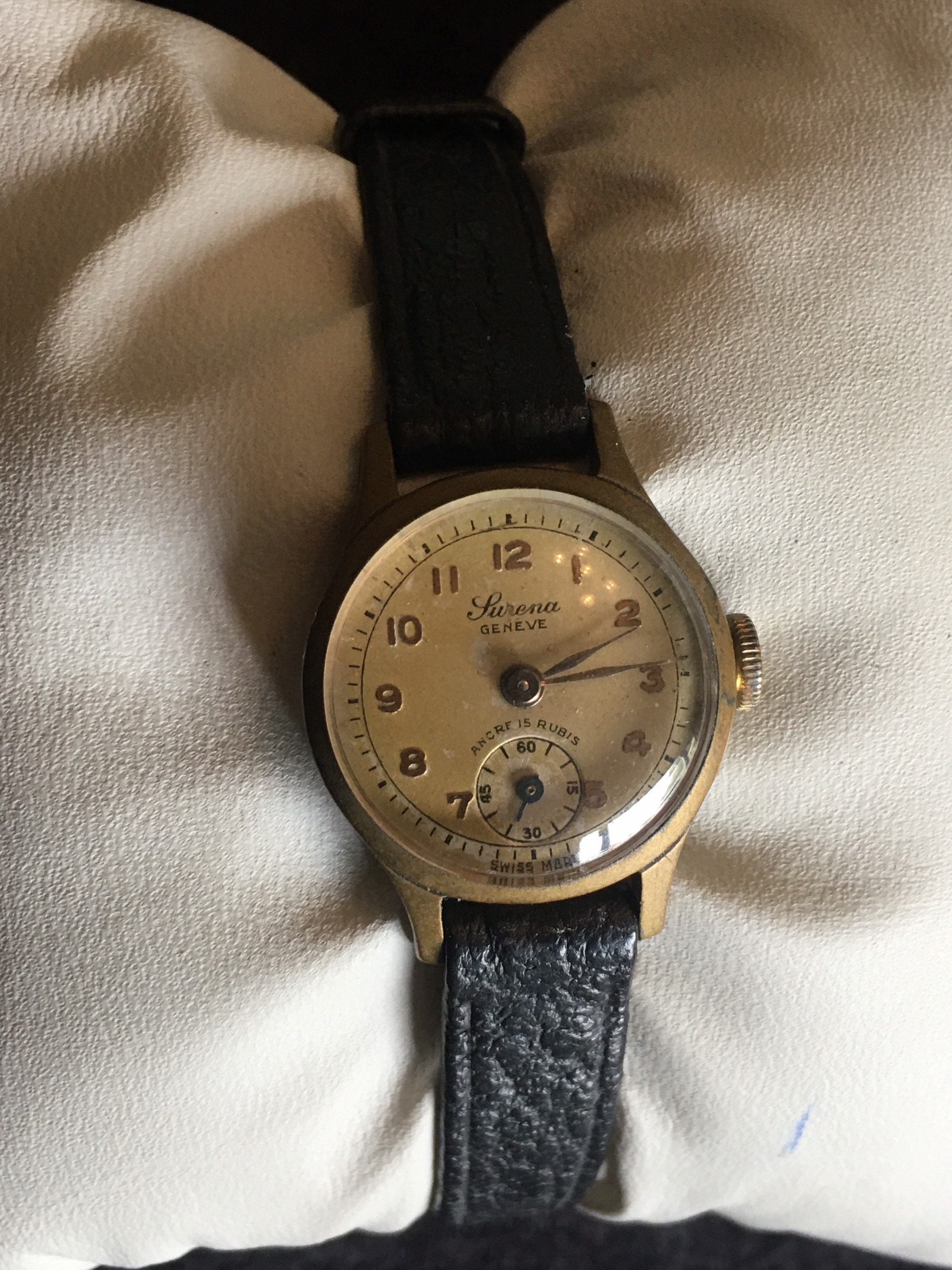 Vintage Rare Surena Gold Tone Ladies Watch - Etsy