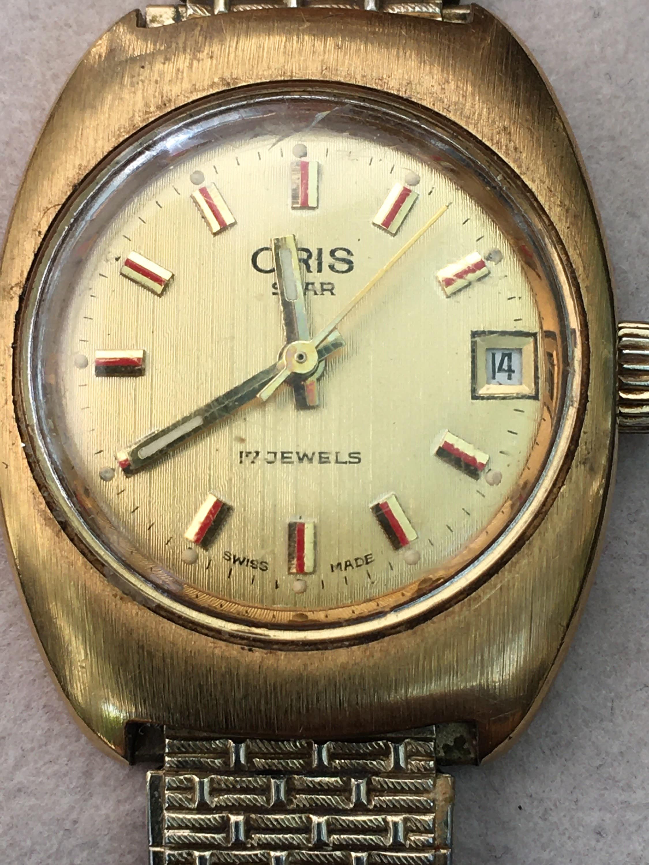 Vintage Oris Star Ladies Gold Plated Watch - Etsy UK