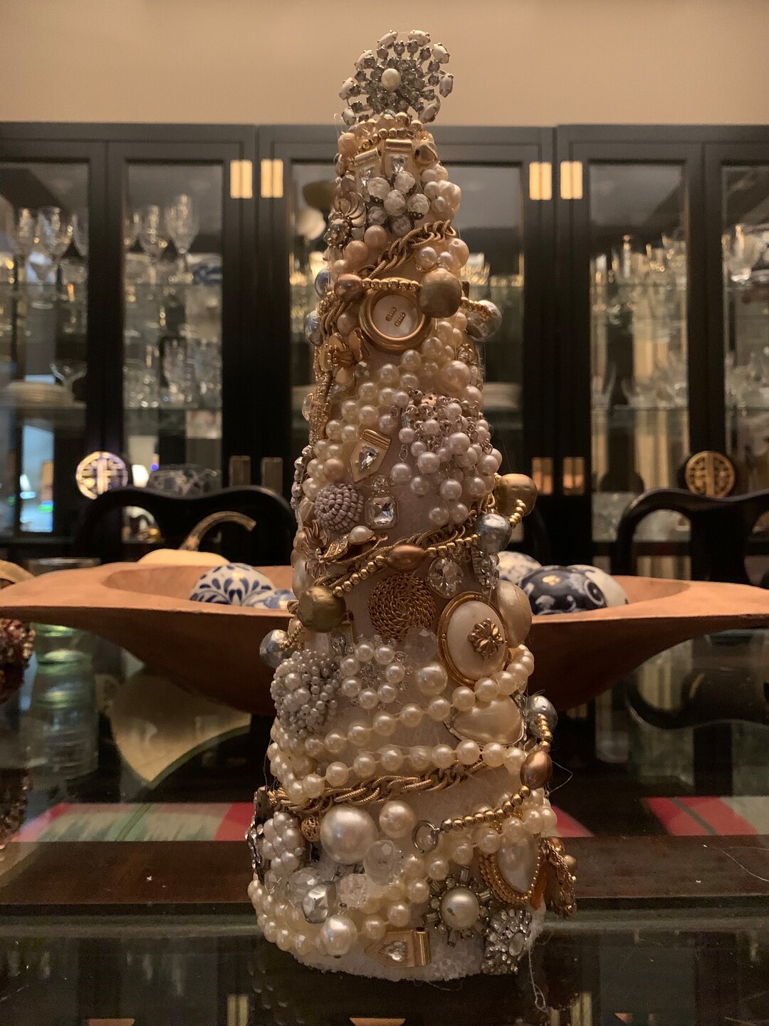 Jeweled Christmas Tree - Etsy