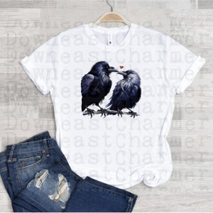Love Crows...sublimation Clipart Design - Etsy