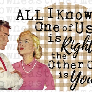 All I Know..sublimation Clipart Design - Etsy