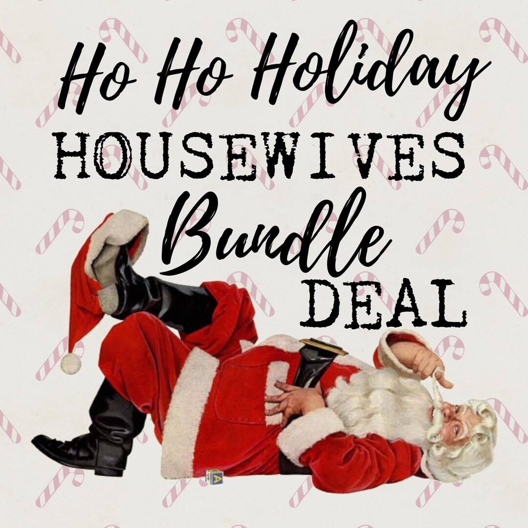 Ho Ho Holiday Housewives Bundle Deal - Etsy