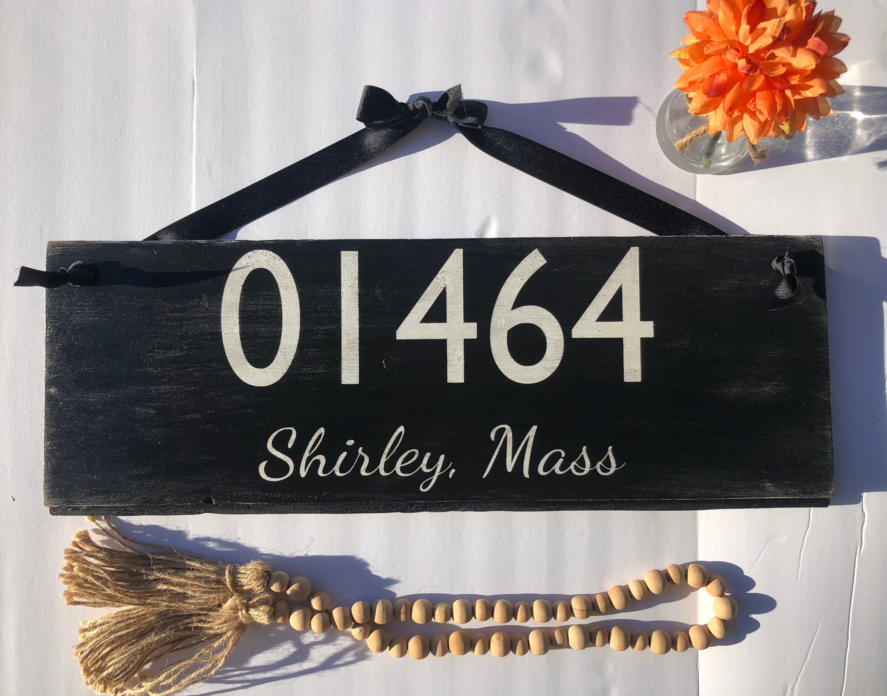 Custom Zip Code Sign Hometown Zip Code Sign Housewarming Gift ...