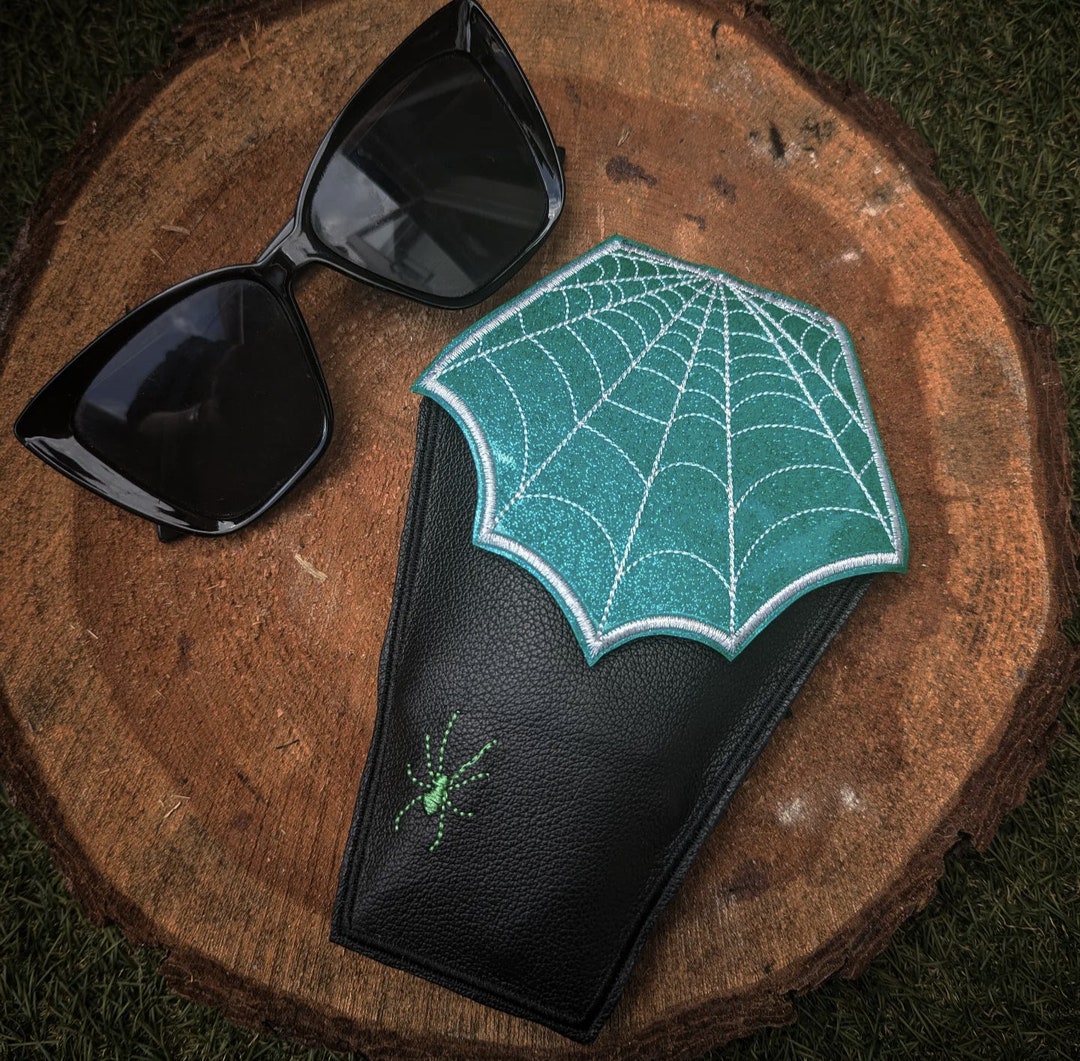Coffin, Spider Web, Glasses Case, Gothic, Alternative, Gothic Gift ...