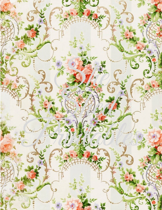 Victorian Floral Pattern