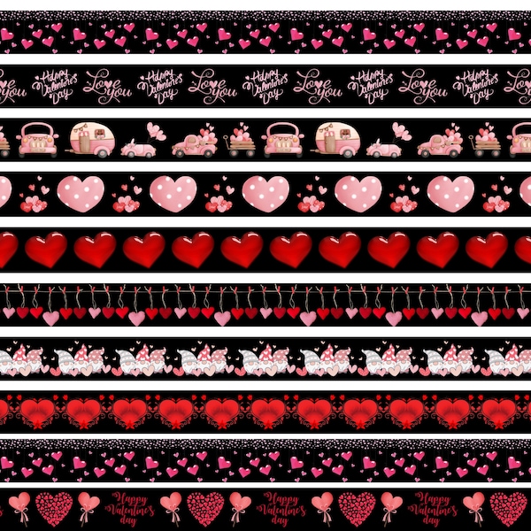 Digital Washi Tape - Etsy