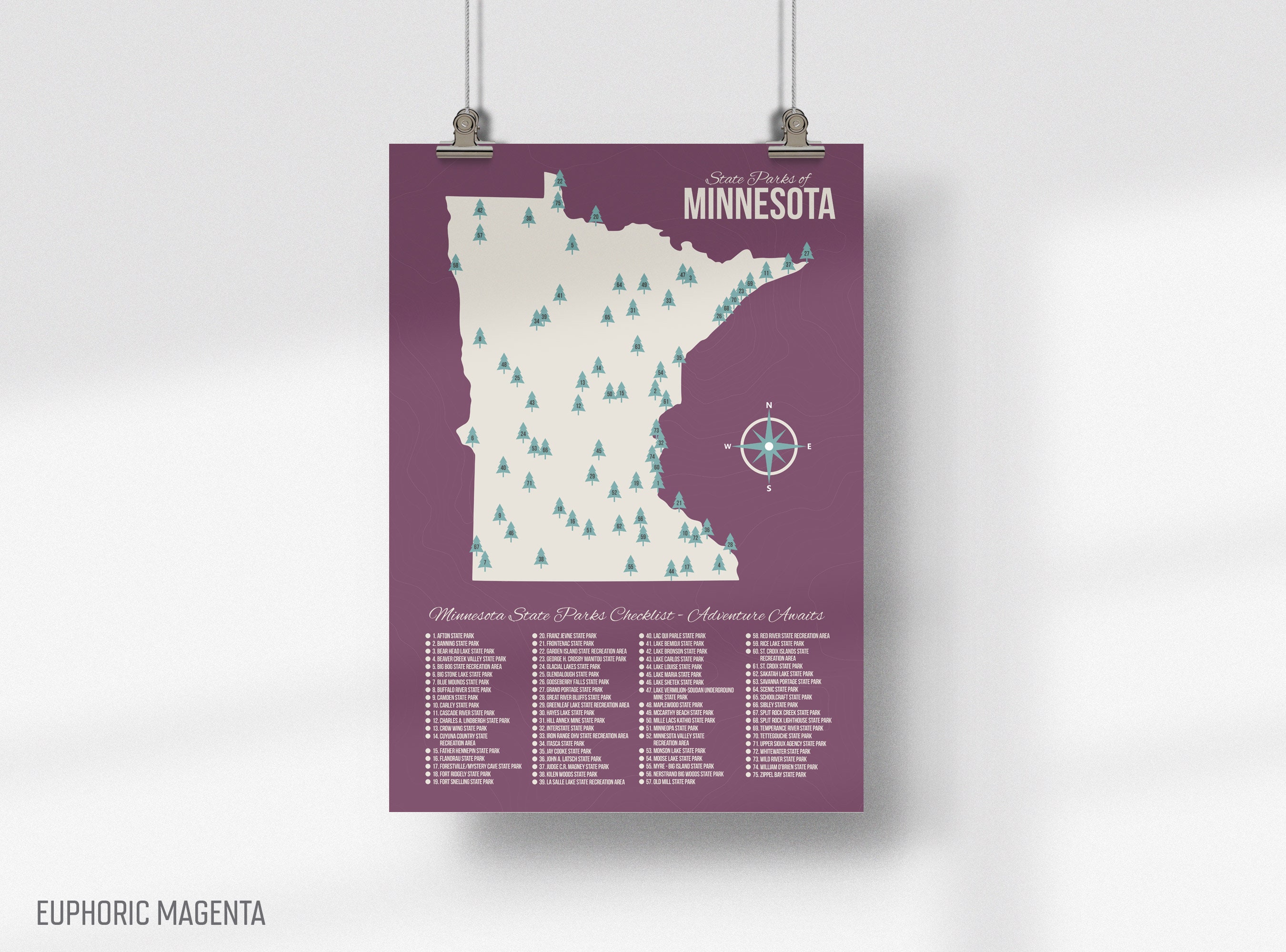 Minnesota State Park Maps dwhike - Camden L map mn state parks
