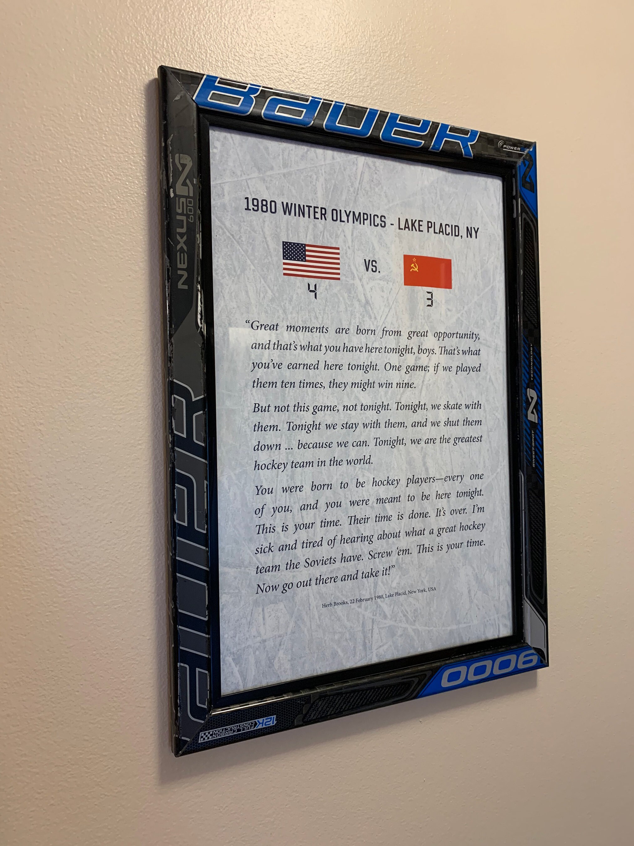 Herb Brooks Full Speech