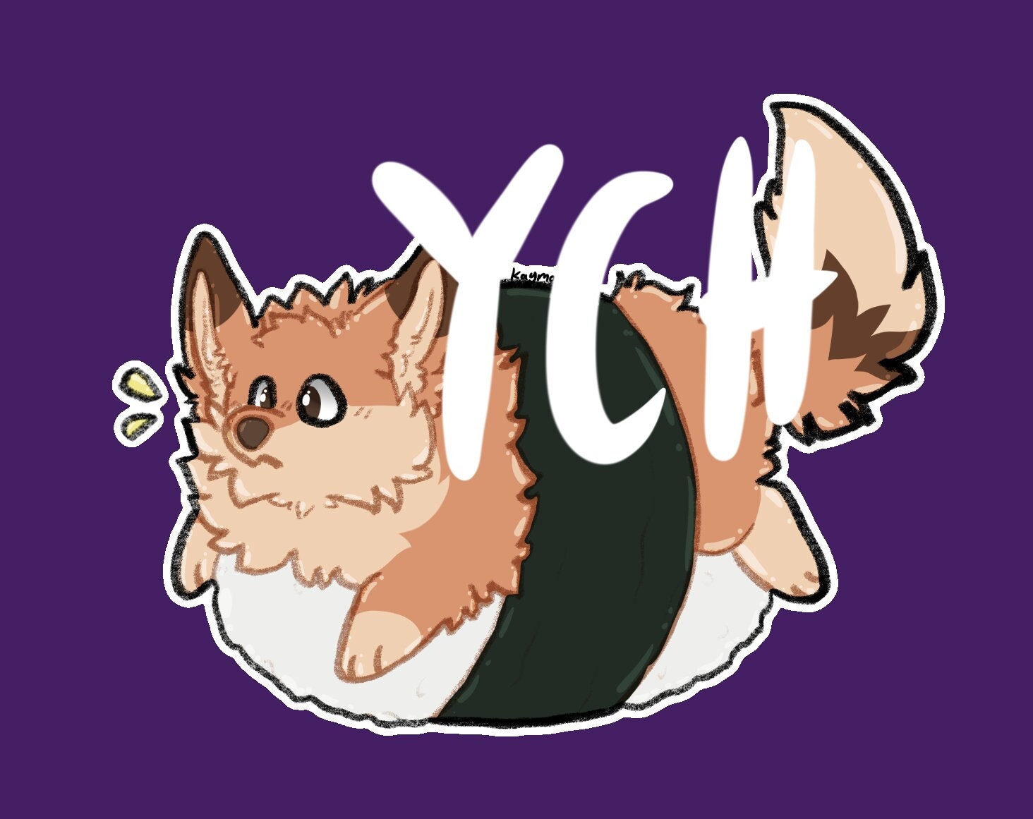 Sushi Cute Meme Furry Fursona YCH Style 2 READ DESCRIPTION tat Less ...